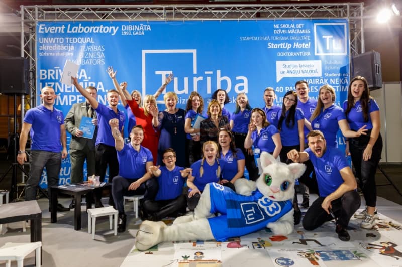 Turiba University. University education and accommodation in Riga...